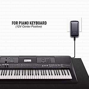 Silverline Audio Replacement Power Supply/AC Adapter for Yamaha Portasound MP-1 PC-100, PSR-140PC & QY10 Sequencer (Aftermarket) 121