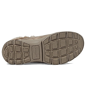 Skechers Women's Easy Going-Fall Adventures-Hands Free Slip-Ins Ankle Boot, Taupe, 9