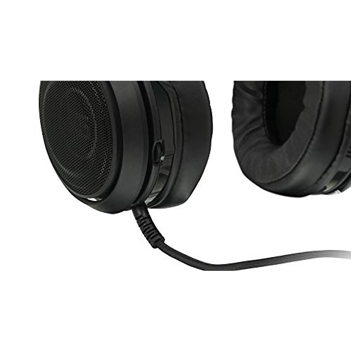 IOGEAR Kaliber NUKLEUS Gaming Headset - Xbox One S/Xbox One - PS4 - PC/Mac & Mobile Devices - 50mm Drivers - Built-in Volume Control - 3.5mm 4-Pole Stereo Plug - Includes Y Adapter for PCs - GHG601 , Black