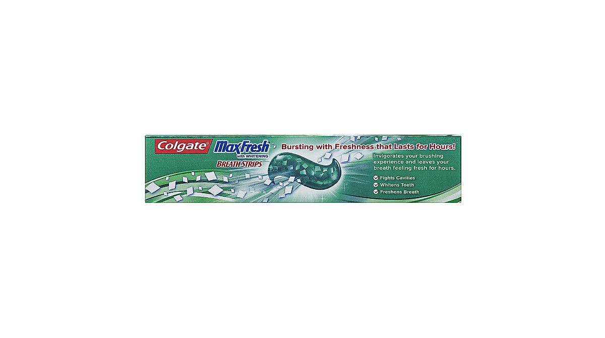 Colgate Toothpaste with Breath Strips - 3 Pack