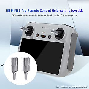 Remote Controller Extension Stick Thumb for DJI Air 2S /Mavic Mini 2/Mavic Air 2 /Mini 3 Pro/Mavic 3/ Smart Controller (Mini 3 pro)
