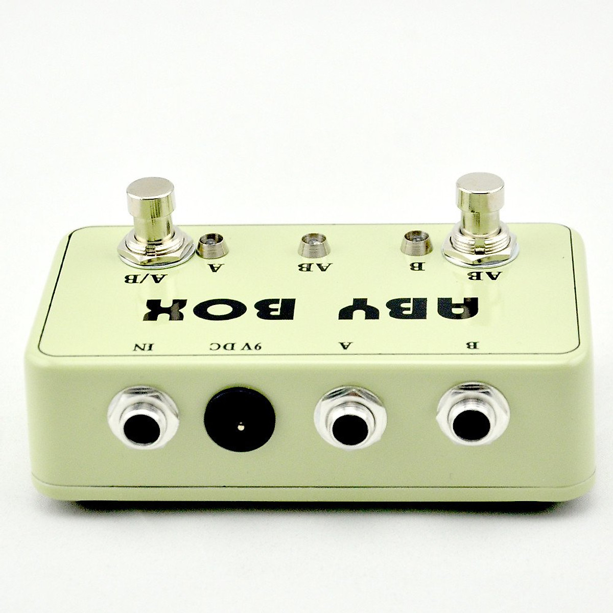 NEW Guitar ABY Switcher Effect Stomp Pedal Box for Electric Guitar True Bypass Yellow