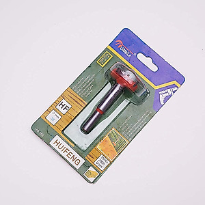 Hegebeck Forstner Drill Bits 1.5" Woodworking Hole Saw Boring Drill Bits Carbide Wood Drilling Cutter with 3/8inch Round Handle for Wood Plastic Plywood