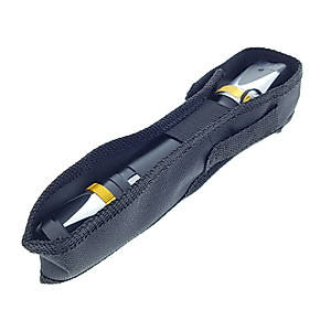 Thunder Blast 7 1/4" Heavy Duty Stun Gun LED Flashlight Rechargeable w/Nylon Sheath. for Self Defense, Personal Protection