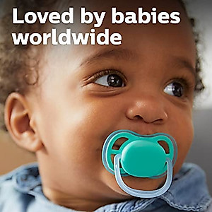 Philips AVENT Ultra Air Pacifier, 6-18 Months, Bear/paw, 4 Pack, SCF085/09