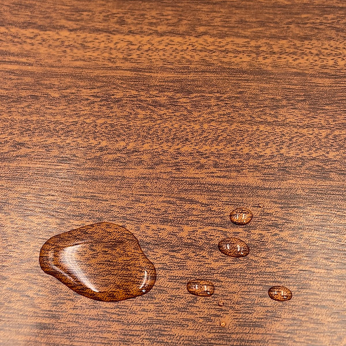 Yifely Minimalist Brown Wood Grain Furniture Paper Self Adhesive Shelf Liner Nightstand Door Sticker 17.7 Inch by 9.8 Feet