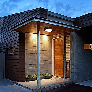 JIAHE115 Simple Modern Outdoor Wall Lamp Square Outdoor Door Light Garden Landscape Exterior Wall Led Waterproof Home Ceiling Lamp