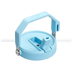 Stanley IceFlow Flip Straw Jug with Handle 64 oz| Twist On Lid and Flip Up Straw | Leak Resistant for Travel and Sports | Insulated Stainless Steel | BPA-Free | Azure