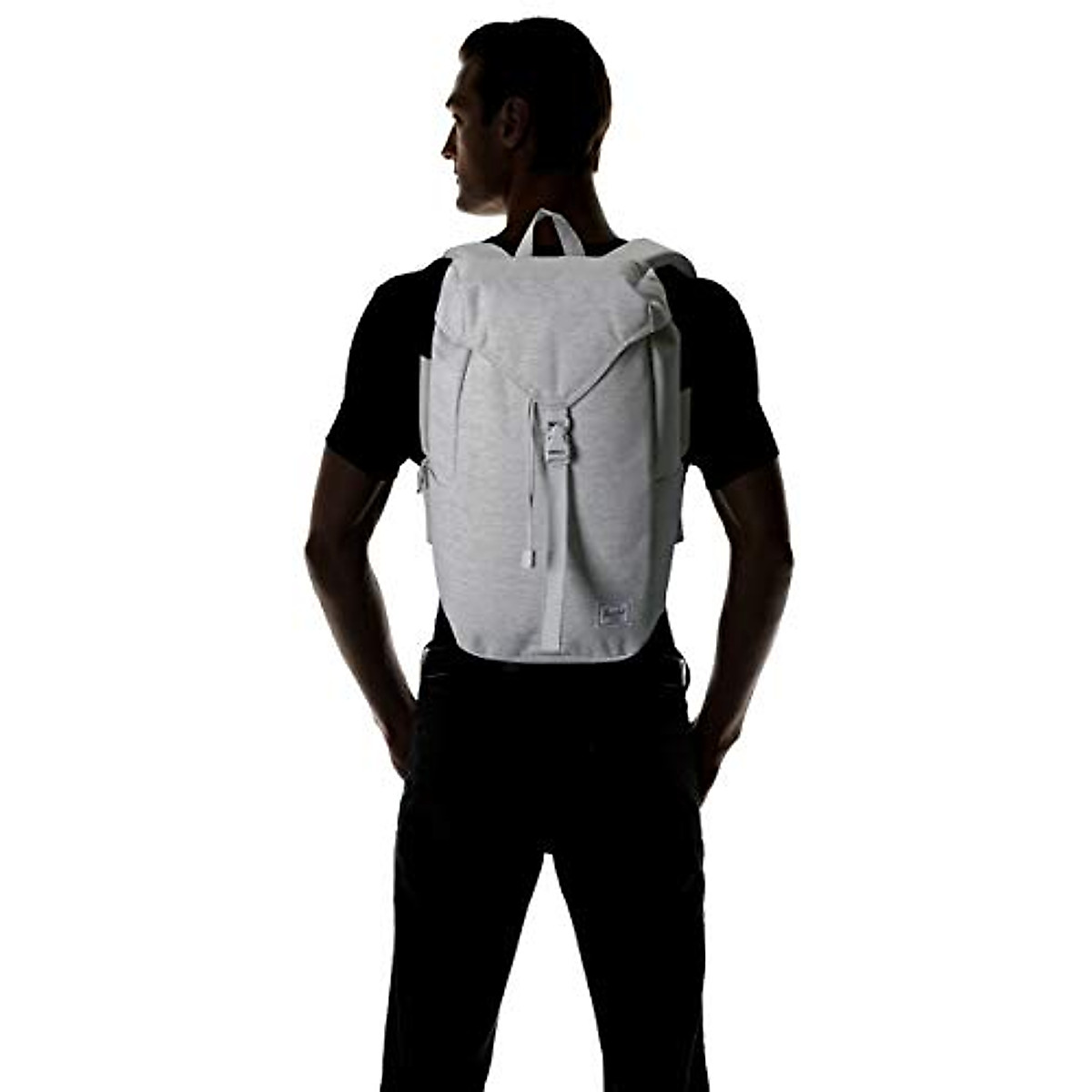 Herschel Thompson Backpack, Light Grey Crosshatch, One Size