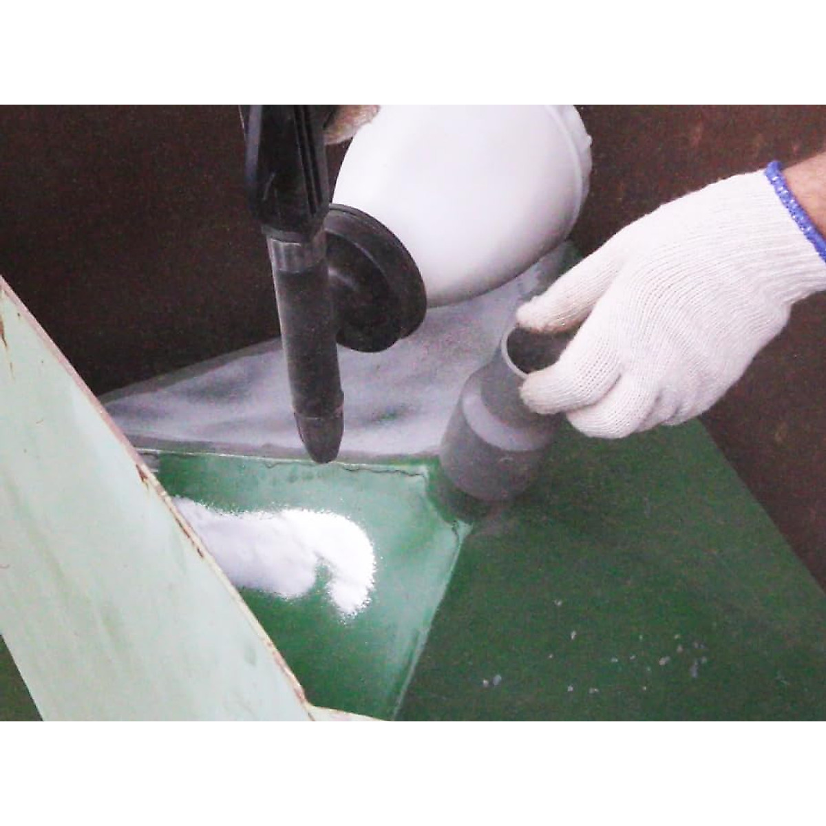 #100 GRIT Aluminum Oxide Powder for Sand Blasting - Sand Blaster Media, Metal Sandblasting Sand - 12LB