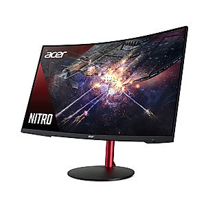 Acer Nitro XZ322Q Pbmiiphx 31.5" 1500R Curved Zero-Frame Full HD (1920 x 1080) Gaming Monitor with AMD FreeSync Technology | 165Hz | 1ms VRB | DisplayHDR 400 (Display Port & 2 x HDMI Ports)