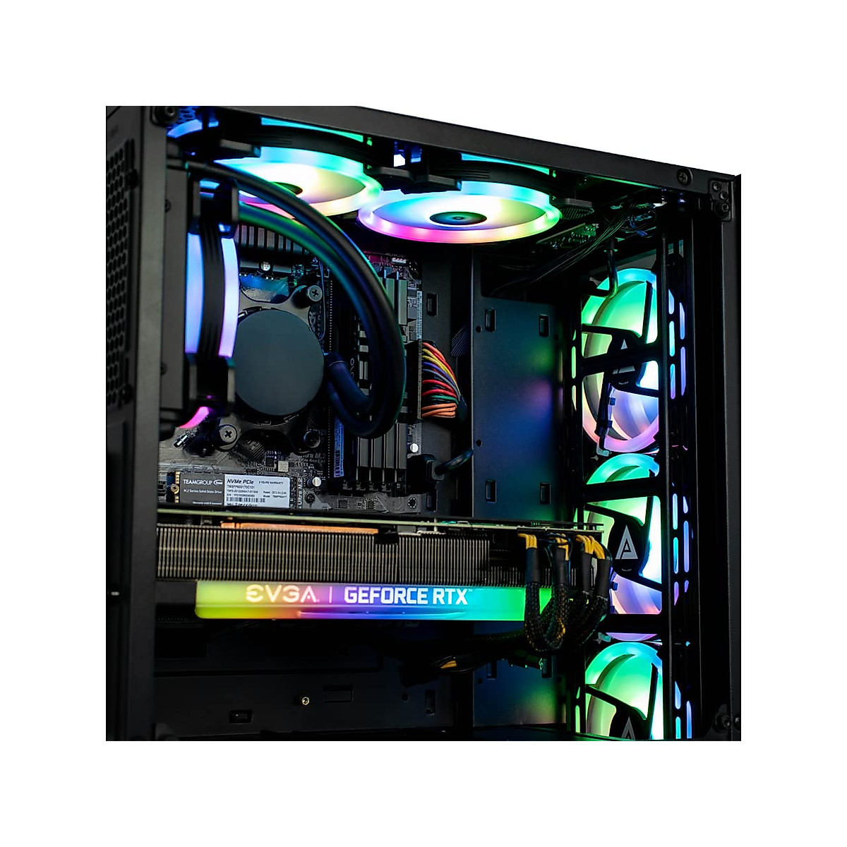 Cobratype Canebrake Gaming Desktop PC – Ryzen 5600X, RTX 3050, 32GB DDR4, 2TB NVMe, AIO Liquid Cooler