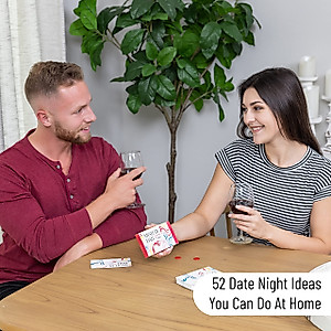 da Vinci's Room Mystery Date 52 at-Home Date Night Ideas Scratch Off Card and 52 Conversation Starters (Staying in Edition) - Unique Couples Gift, Couples Games, Couples Date Night Cards