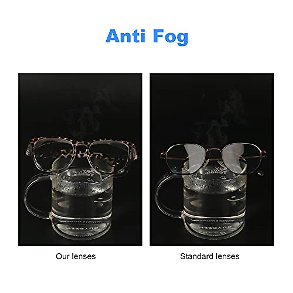 LASMEX Stylish Safety Glasses Goggles for Women Girls Anti-fog Glasses Protective Eyewear Clear Glasses