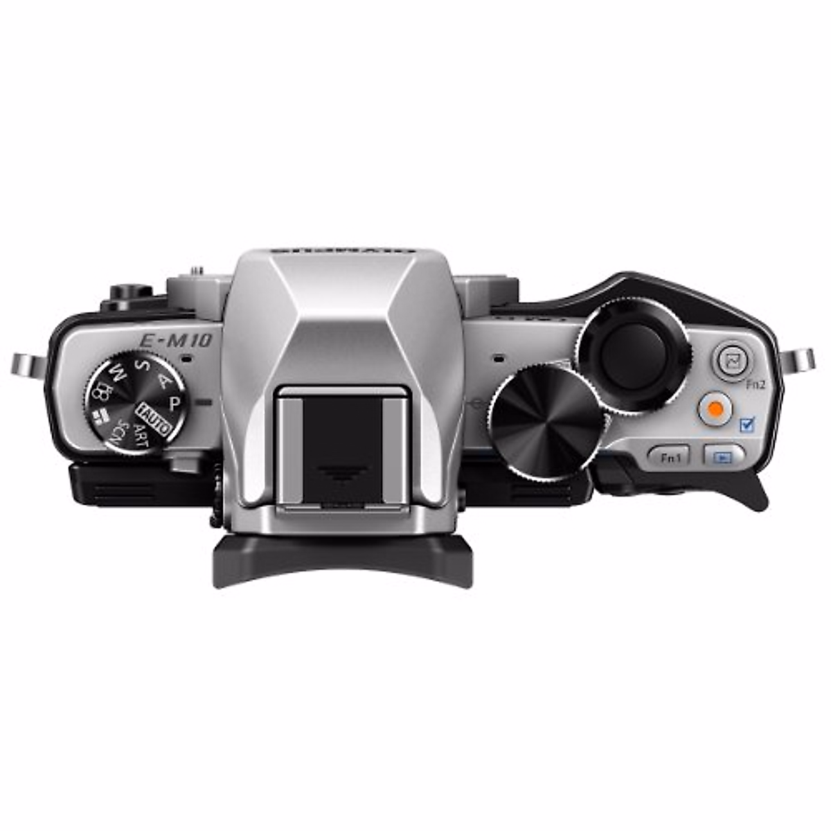 Olympus OM-D E-M10 Mirrorless Digital Camera with 14-42mm 2RK lens (Silver)