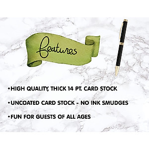 All Ewired Up 50 Would She Rather Game (50-Cards) Fun Baby Bridal Shower Birthday Party Game Activity, Gender Neutral Boy or Girl, Minimalist