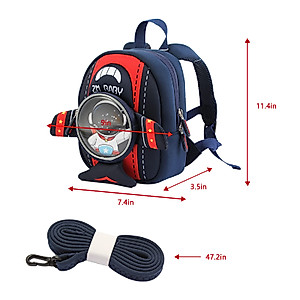 ROFUYYDS Kids Backpack with Safety Leash, Anti-lost Children Toddler Backpack for Kids Baby