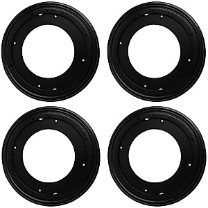 UEJYWUY 4 Pack 12 Inch Lazy Susan Hardware, 1000 Load Capacity 5/16 Thick Round Lazy Susan Turntable Ball Bearing, Turntable Swivel Base for Rotating Table,Serving Tray, Corner Shelves