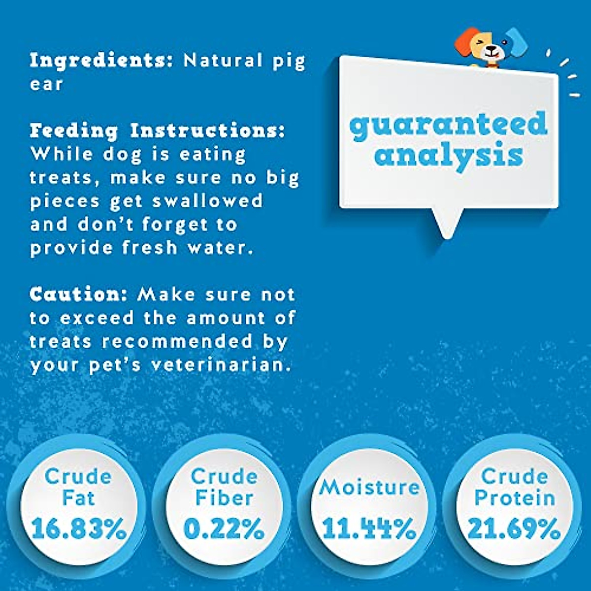 Jack&Pup Whole Pig Ears for Dogs - Extra Thick Large Pigs Ears - Premium Dog Pig Ear Treats - Natural Dog Pork Chews; Excellent Rawhide Alternative (10 Pack)