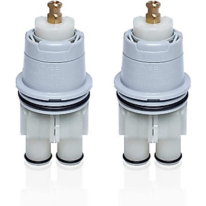 RP46074 Shower Universal Valve Cartridge Assembly for Delta Shower and Tub 13/14 Series Faucet, Replacement Part for Delta Monitor Cartridge, 2 Packs