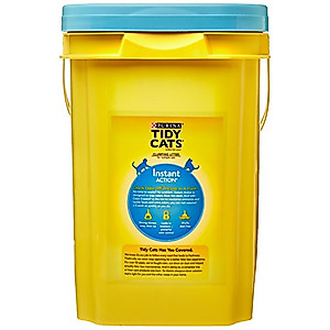 Tidy Cats Purina Instant Action Scoop Pail, 35 lb