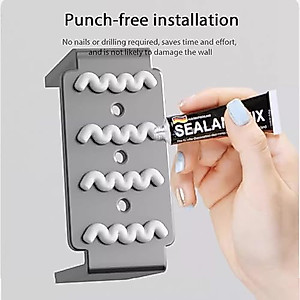 POMAMZ Retractable Clothesline Indoor,13.78 Feet TPU Retracting Clothes Line,Portable Heavy Duty Outdoor Washing Line,Wall Mounted Drying Rack Clothing Line - Easy Installation (Grey)