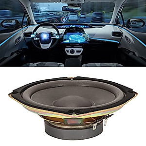 Cuifati 5 inch Automotive Coaxial Speakers,Midrange Speakers,300w Maximum Peak Power Output,4 Ohm Impedance and 93db Sensitivity,60hz-20khz Frequency Response,Good Heat Dissipation