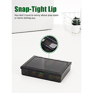 iBune Plastic Stackable Organizer Container