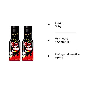 [Samyang] Buldark Spicy Chicken Roasted Sauce 200g×2 / Korean food / Korean sauce / Asian dishes (overseas direct shipment)