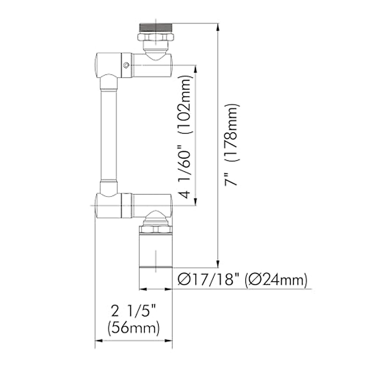 BAGNOLUX 1080° Swivel Faucet Extender for Bathroom Sink, 2 Modes Rotating Faucet Extension Spout, Universal Splash Tap Faucet Aerator Attachment Adapter for kitchen Sink, Robotic Arm Water Nozzle