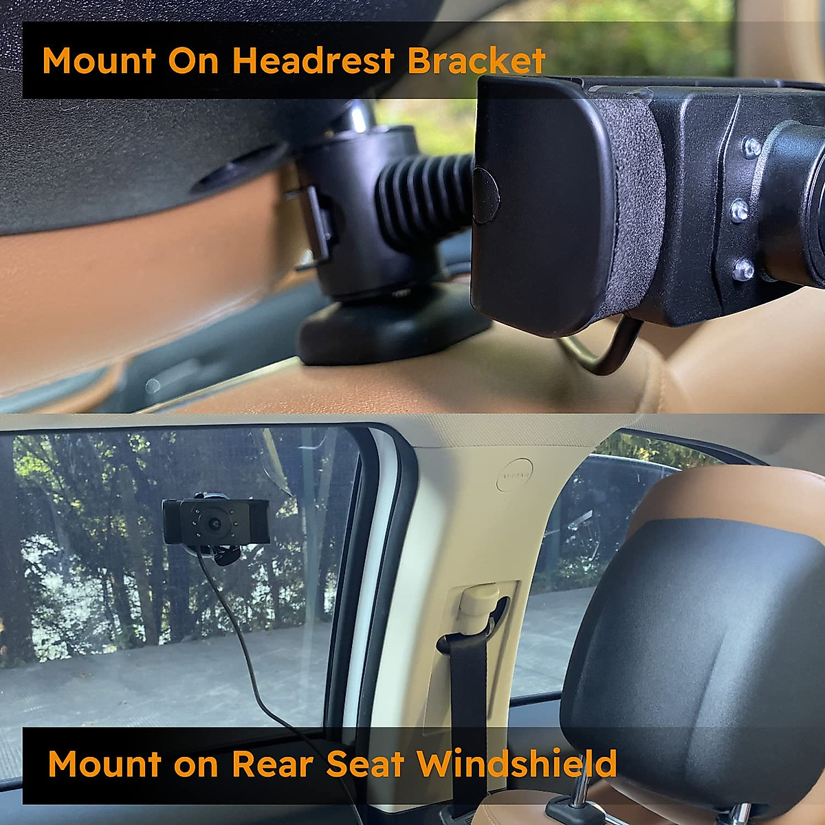 VECLESUS Baby Car Monitor, 1080P HD Rear Facing Baby Car Camera with 4.3” Baby Car Monitor, Easy Installation Baby Car Back Seat Camera for Baby Car Travel Safety for Car, SUV, Pickup