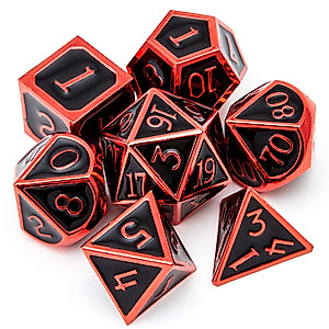 DND Dice Handmade Resin Sharp Edge D&D dice Set for Dungeons and Dragons RPG dice Beautiful Interior refractive Surface Wonderful and Unusual