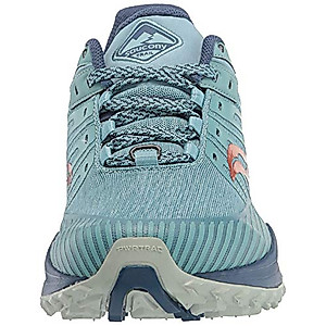 Saucony Women's Mad TR2 Trail Running Shoe, River/Copper, 10.5