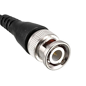 uxcell 5Pcs 19cm 1 Male BNC Video Coaxial Extension Connector Cable for Video Camera CCTV