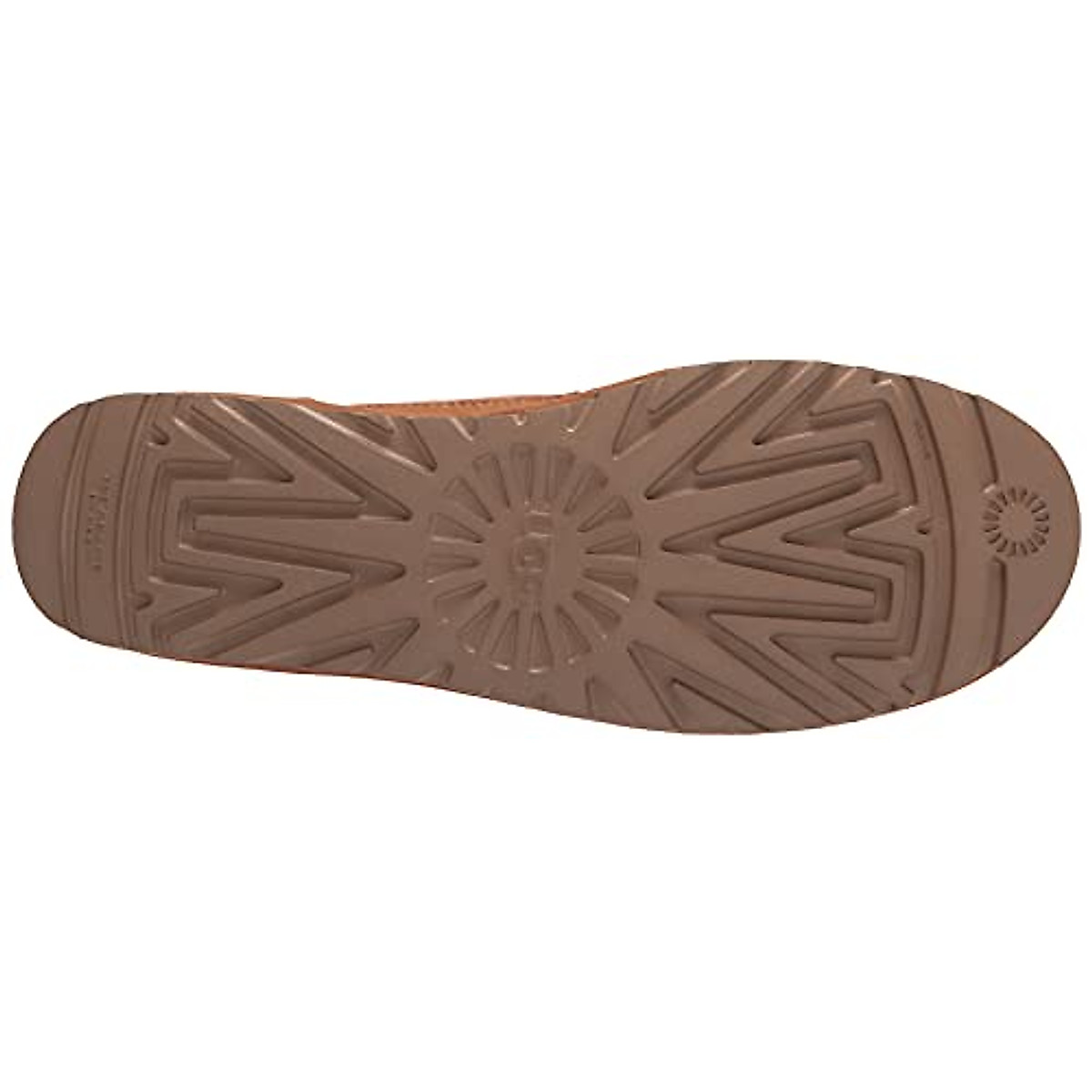 UGG Women's Highland HI Heritage Sneaker, Chestnut/Fiery RED Suede, 8