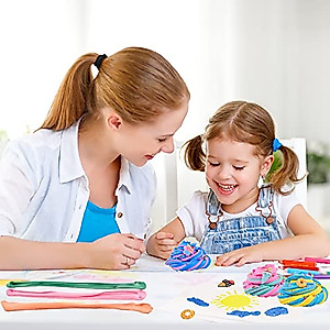 Slime Kit - 8 Pack Butter Slime Kit, DIY Fluffy Slime for Girls and Boys, Stress Relief Toy with Cute Slime Fun Charms, Birthday Gifts for Kids Girls Boys