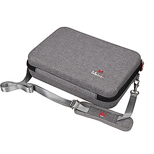 Mchoi Shockproof Carrying Case with Adjustable Shoulder Straps, for Apple Mac Mini M1 / Mac Mini M2, Apple Magic Keyboard & Magic Mouse, Case Only
