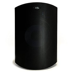 Polk Audio Atrium 8 SDI Flagship Outdoor All-Weather Speaker (Black) - Use as Single Unit or Stereo Pair | Powerful Bass & Broad Sound Coverage