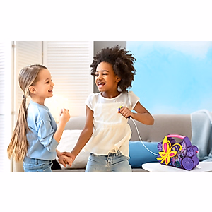 eKids Disney Encanto Sing Along Boom Box Speaker with Microphone for Fans of Disney Toys, Kids Karaoke Machine with Built in Music