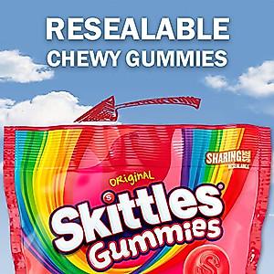 SKITTLES Original Gummy Candy, Sharing Size, 12 oz Bag