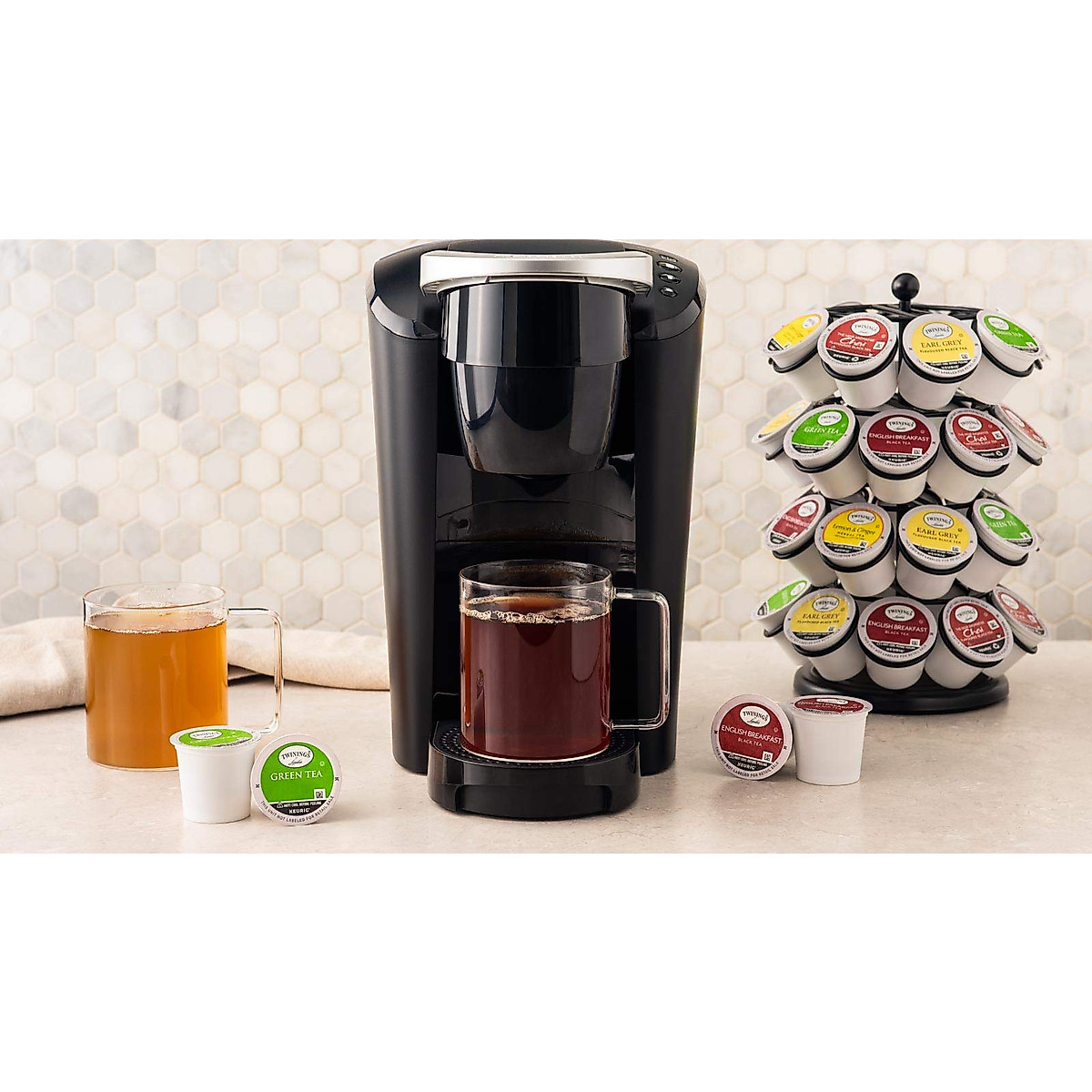 Twinings Green Tea single serve capsules for Keurig K-Cup pod brewers (48 Count)