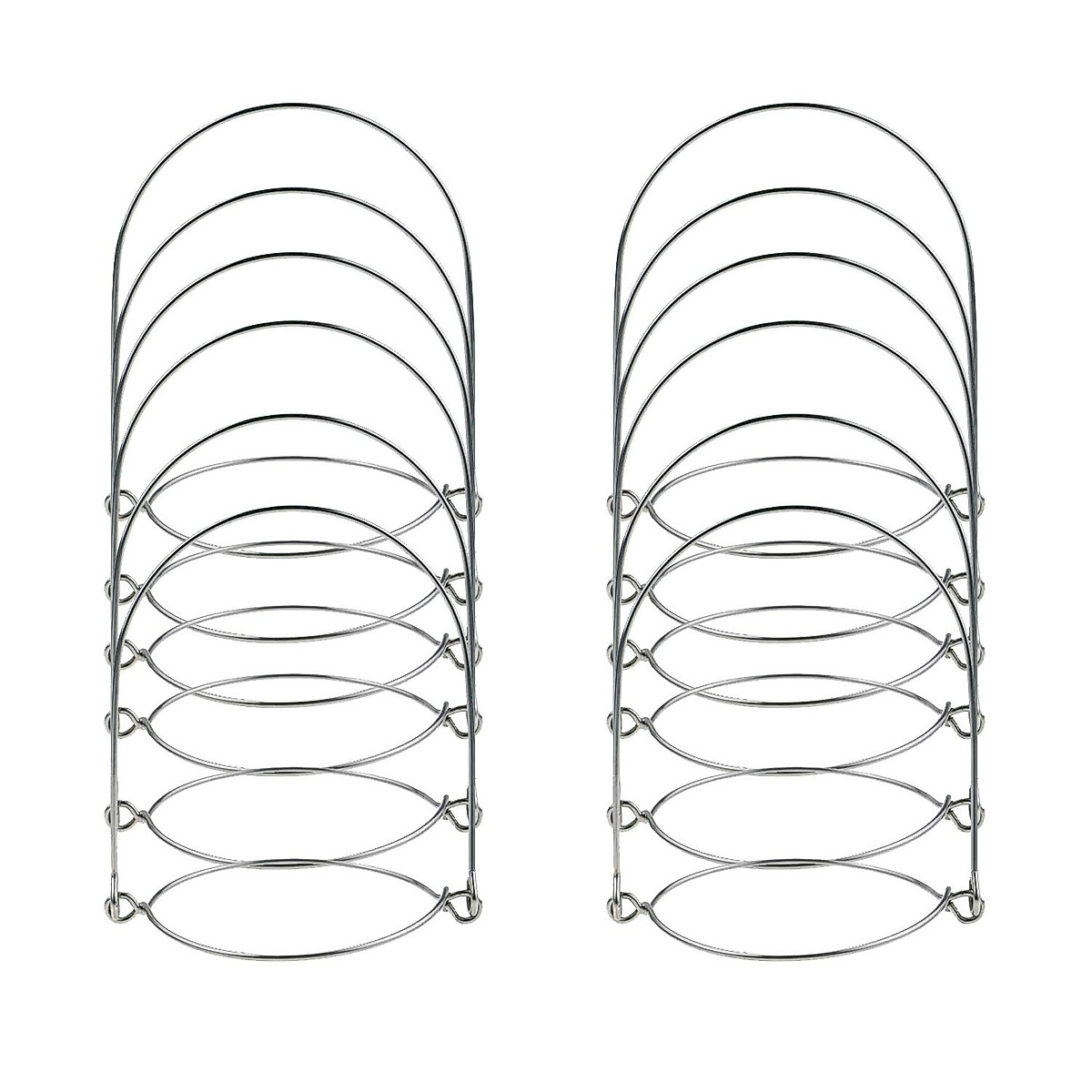 Chris.W 12 Pack Stainless Steel Wire Handles Handle-Ease Mason Jar Hanger, Canning Jars Hanger, Jar Hanging Hook for 70mm Regular Mouth