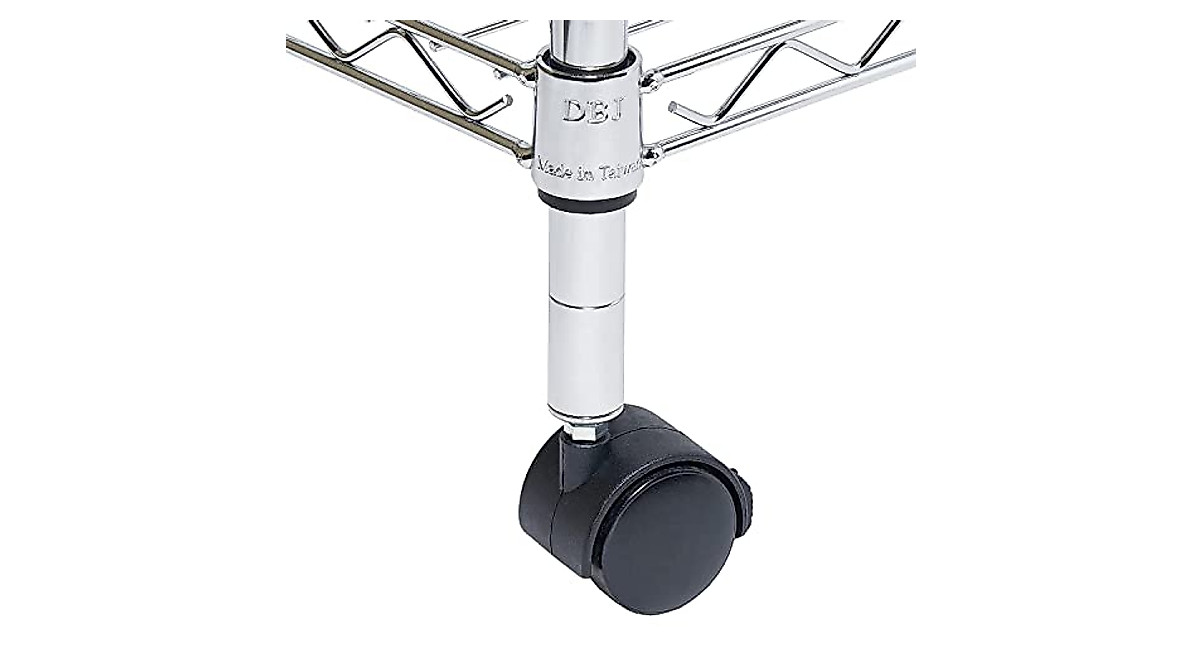 3 Tier Heavy Duty Wire Shelving Unit - Versatile Storage Rack