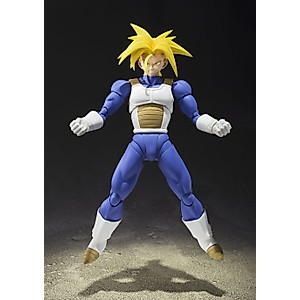 TAMASHII NATIONS Bandai Super Saiyan Trunks (Cell Saga Version) Dragon Ball Z Action Figure