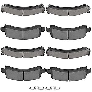 ORTUS UNI Front Rear Ceramic Brake Pads Fits E83824301CP