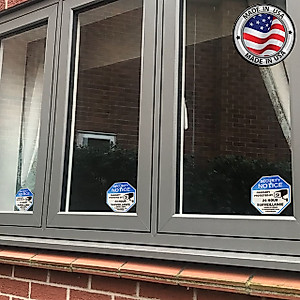 Psyfer® (Fade-Free) 6 Pack - 2⅝" UV Security Stickers [Made in USA]