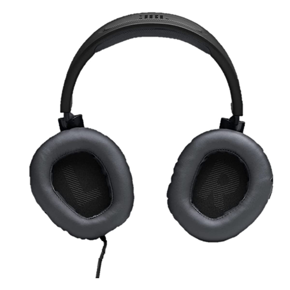 JBL Free WFH Wired Over-Ear Headset with Detachable Mic - Black, Small