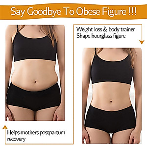 Bblulu Sauna Shaper Pants Shorts Legging for Women Weight Loss High Waist Sweat Pants Hot Slimming Workout Panst