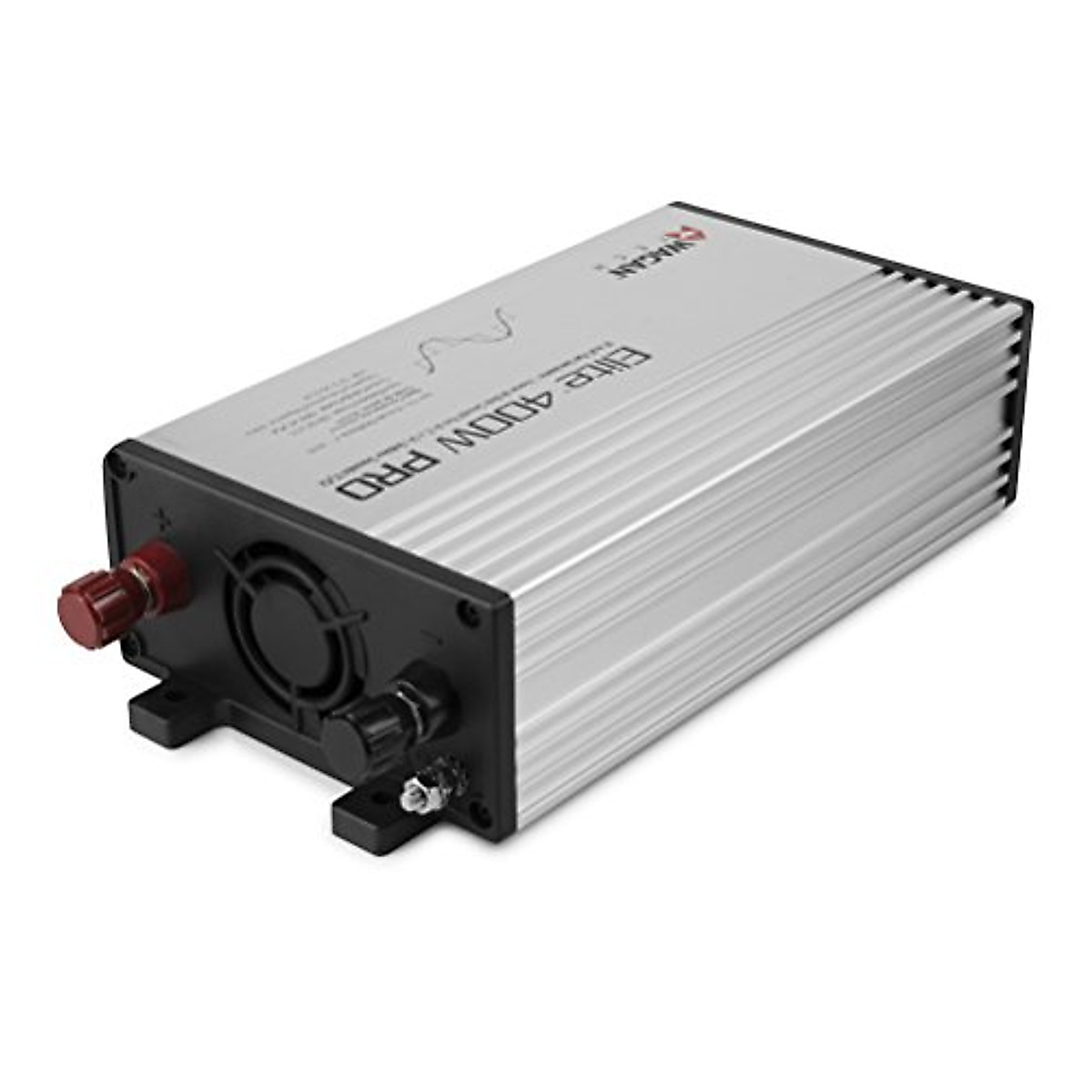 Wagan EL2610 Gray 400W Pro Pure Sine Wave Power Inverter