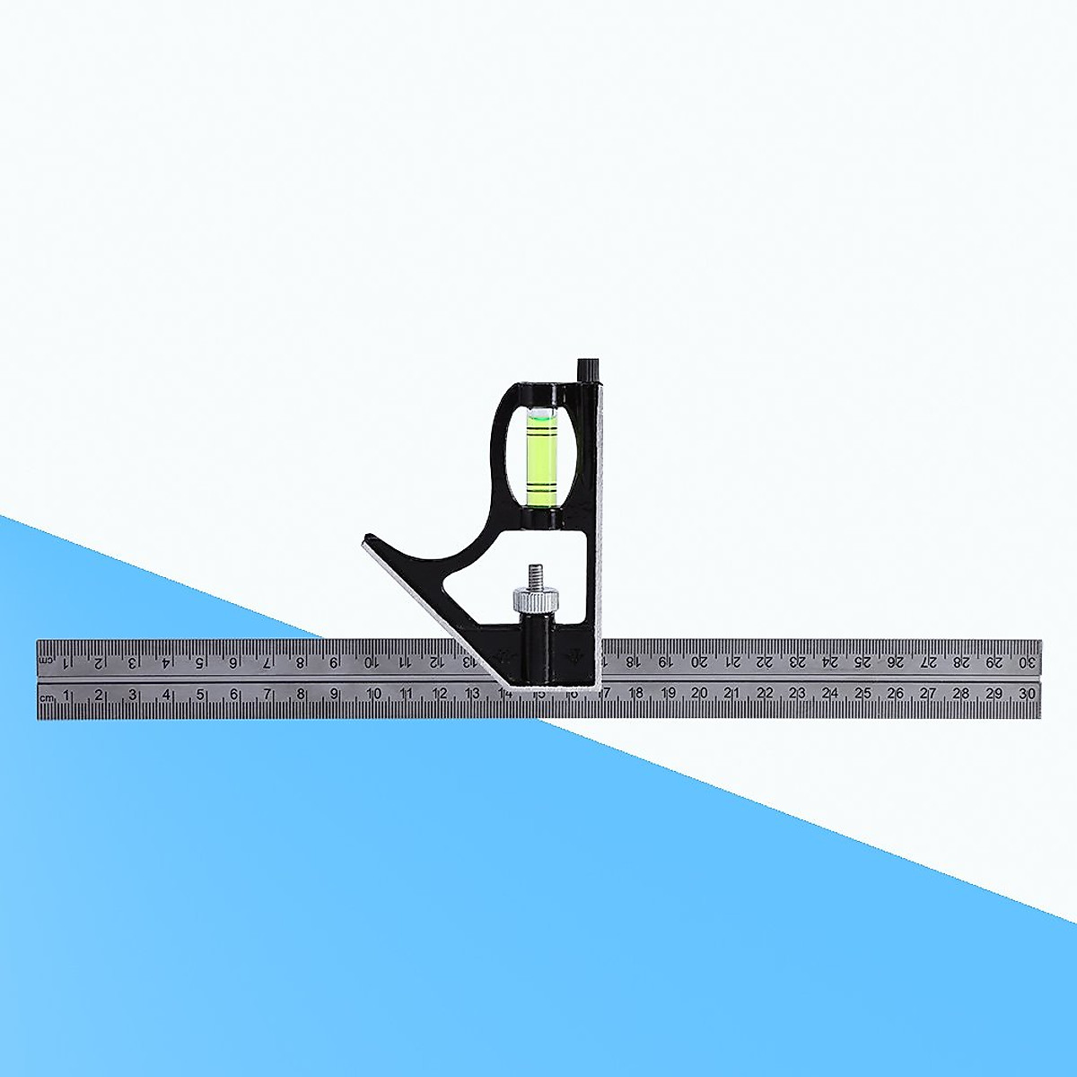 Combination Ruler Adjustable Stainless Steel Multifunctional Combination Try Set Kit Right Angle Ruler GD